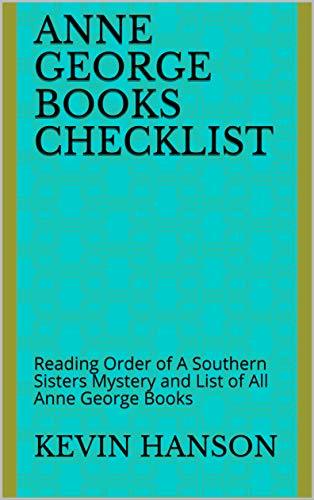 Anne George Books Checklist: Reading Order of A Southern Sisters ...