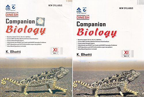 Dinesh Companion Biology for Class 11 - 2018-2019 Session by K. Bhati ...