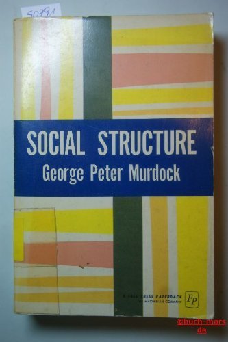 Social Structure by George Peter Murdock | Goodreads