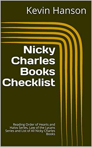 Nicky Charles Books Checklist: Reading Order of Hearts and Halos Series ...