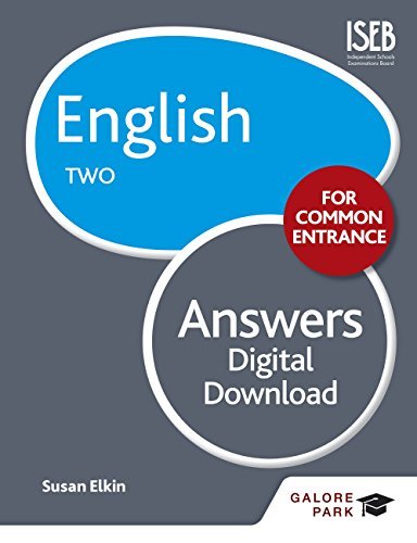 English for Common Entrance Two Answers (GP) by Susan Elkin | Goodreads