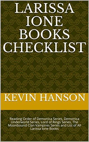 Larissa Ione Books Checklist: Reading Order of Demonica Series ...