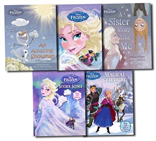 Disney Frozen Activity & Sticker Children's Story Collection 5 Books ...