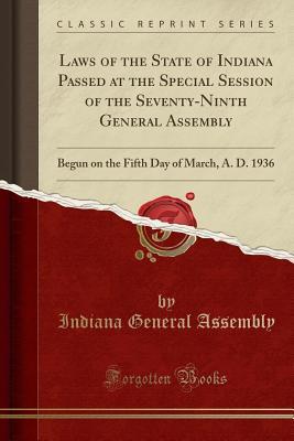 Laws of the State of Indiana Passed at the Special Session of the ...