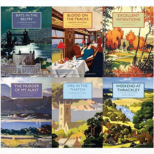 British library crime classics series 9 : 6 books collection set by E.C ...