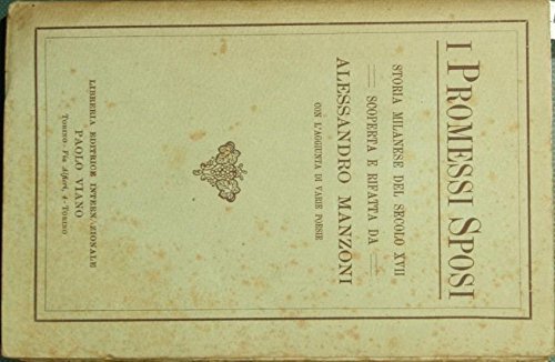 I promessi sposi by Alessandro Manzoni | Goodreads