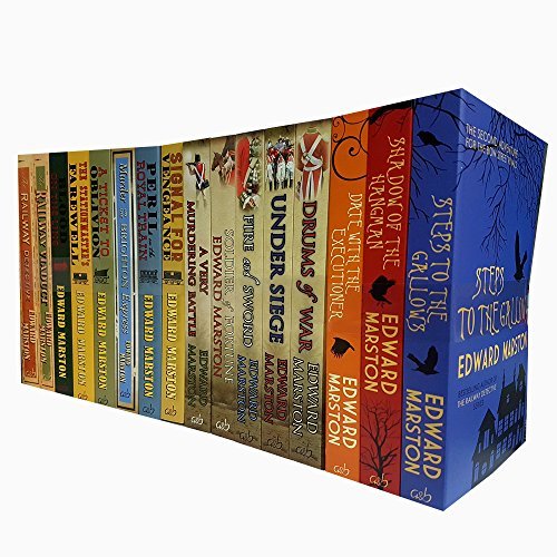 Edward Marston Railway Detective 8 Books Collection Set Pack by Edward ...