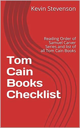 Tom Cain Books Reading Order: Samuel Carver Series in order and List of ...