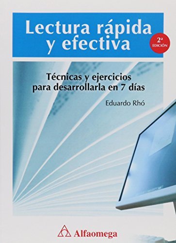 Lectura Rapida y Efectiva (Spanish Edition) by Eduardo Rho | Goodreads