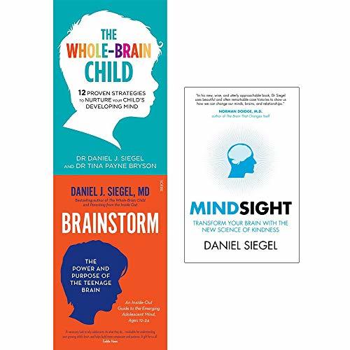 Whole brain child, brainstorm and mindsight 3 books collection set by ...