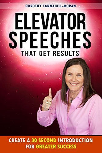 Elevator Speeches That Get Results: Create A 30 Second Introduction For ...