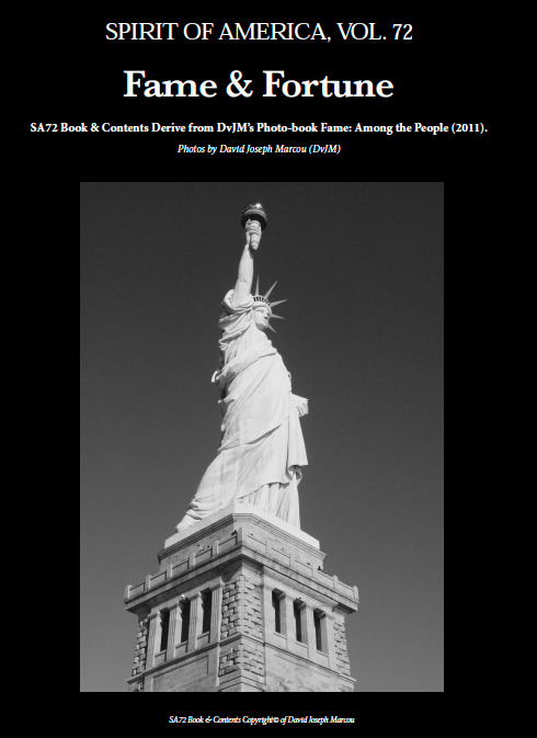 Spirit of America, Vol. 72: Fame & Fortune by David Joseph Marcou ...