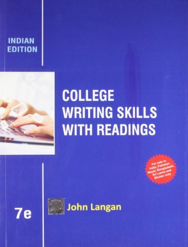 College Writing Skills With Readings 7th Ed by Johan Langan | Goodreads