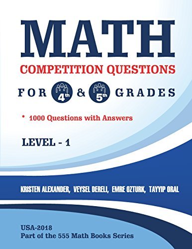 Math Competition Questions: Math contenst by Kristin Alexhander | Goodreads