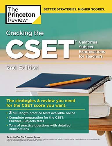 Cracking the CSET (California Subject Examinations for Teachers), 2nd ...