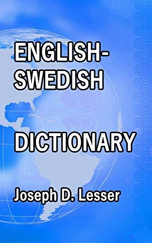 English / Swedish Dictionary by Joseph D. Lesser | Goodreads