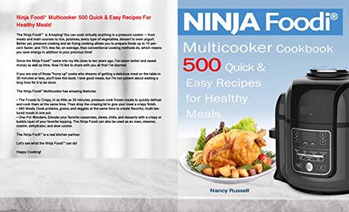 Foodi Multicooker Cookbook 500: Quick & Easy Recipes for Healthy Meals ...