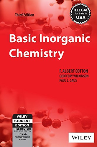 Basic Inorganic Chemistry by Cotton | Goodreads