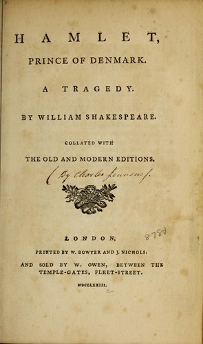 Hamlet, Prince of Denmark by William Shakespeare | Goodreads