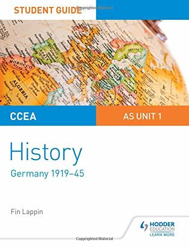 CCEA AS-level History Student Guide Ger by Fin Lappin | Goodreads