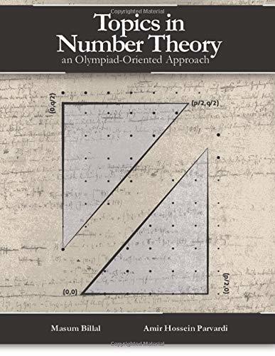 Topics in Number Theory: An Olympiad-Oriented Approach by Masum Billal | Goodreads