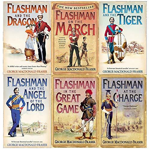 Flashman Papers George Macdonald Fraser Series 2 : 6 Books Collection ...