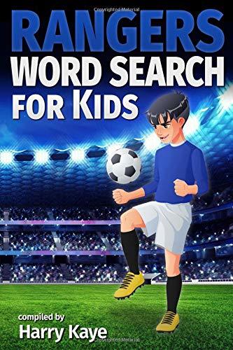 Rangers Word Search for Kids: Rangers football club players, title ...