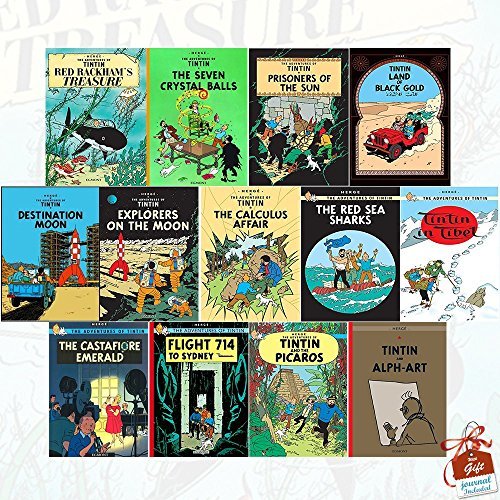 The Adventures of Tintin Books Collection Series 3 to 5 :13 Books Set ...