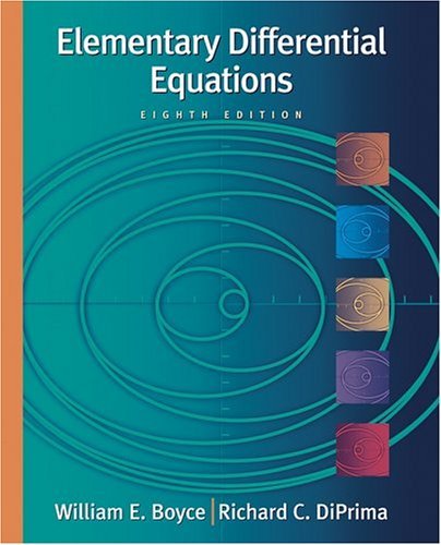 Elementary Differential Equations [with eGrade Plus 1-Term Access] by ...