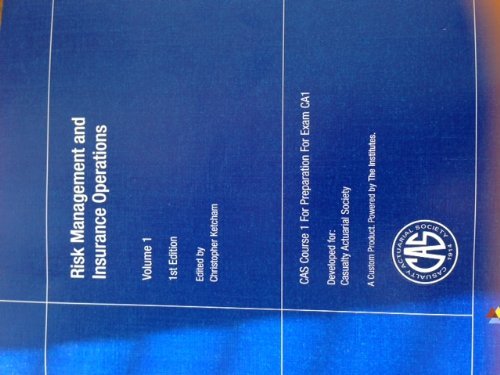Risk Management and Insurance Operations by Christopher Ketcham | Goodreads