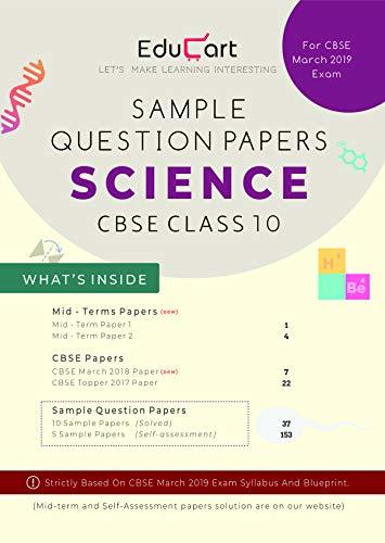 CBSE Sample Question Papers Class 10 Science by EduCart | Goodreads