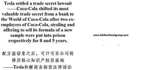 Tesla settled a trade secret lawsuit: Coca-Cola shifted its most ...