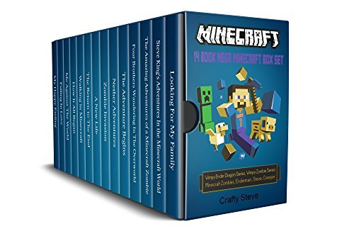 Minecraft: 14 Book Mega Minecraft Box Set: Minecraft Wimpy Zombies ...