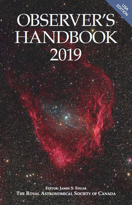 Observer's Handbook 2019 (USA Edition) by James S. Edgar | Goodreads