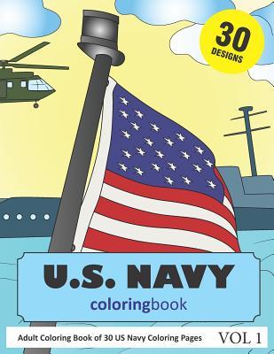 US Navy Coloring Book: 30 Coloring Pages of US Navy Designs in Coloring ...