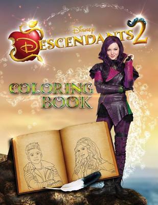 Descendants 2 Coloring Book: Jumbo Coloring Book for Kids and Any Fan ...