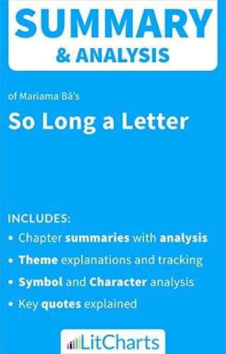 Summary & Analysis of So Long a Letter by Mariama Bâ by LitCharts ...