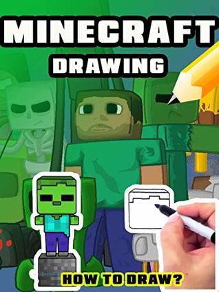 How to draw Minecraft: Easy drawing, Learn to draw Creeper, Enderman ...