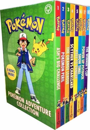Orchard Books Pokemon Adventure Collection - 8 Book Box Set by Pokémon ...