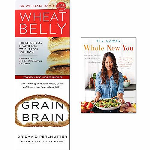 Grain brain, wheat belly and whole new you 3 books collection set by ...