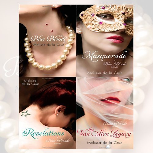 Melissa de la Cruz Blue Bloods Series 4 Books Bundle Collection by ...
