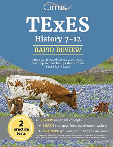 TExES History 7-12 Study Guide Rapid Review 2019-2020: Test Prep and ...