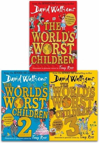 David Walliams Worlds Worst Children Collection 3 Books Set by David ...