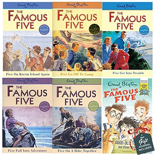 Famous Five Books 6 to 10 and World Book 5 Books Collection Set With ...