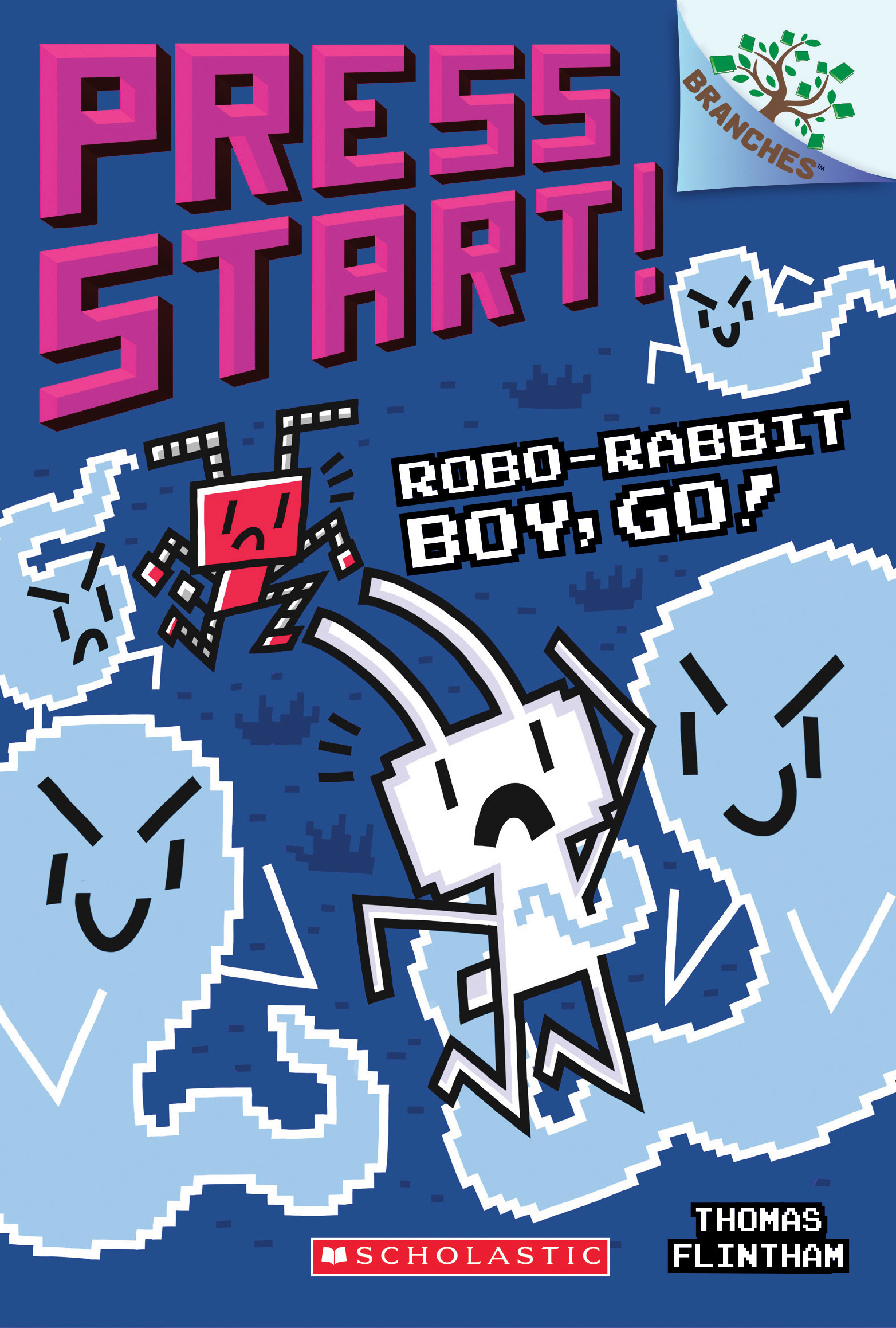 Robo-Rabbit Boy, Go! (Press Start! #7) by Thomas Flintham | Goodreads