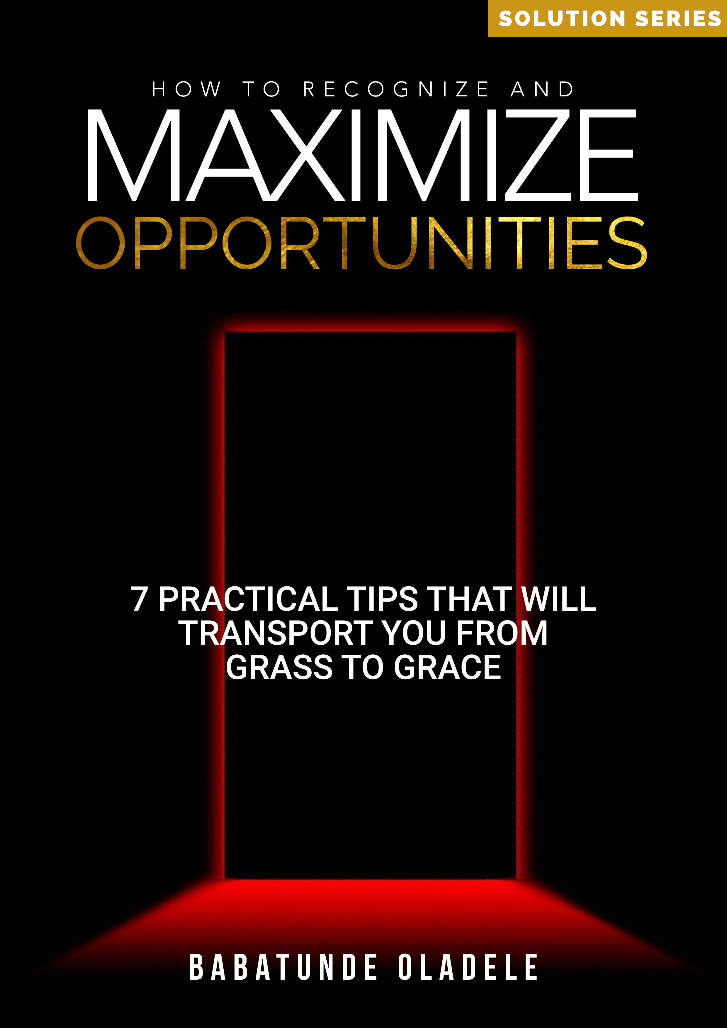 How to Recognize and Maximise Opportunities by Babatunde Oladele | Goodreads