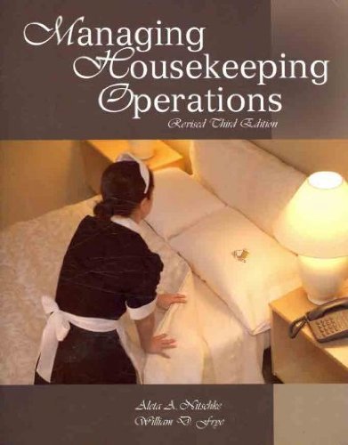Managing Housekeeping Operations by Aleta A. Nitschke | Goodreads