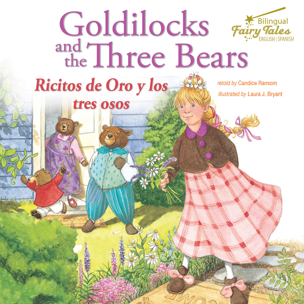 Bilingual Fairy Tales Goldilocks and the Three Bears by Candice Ransom ...
