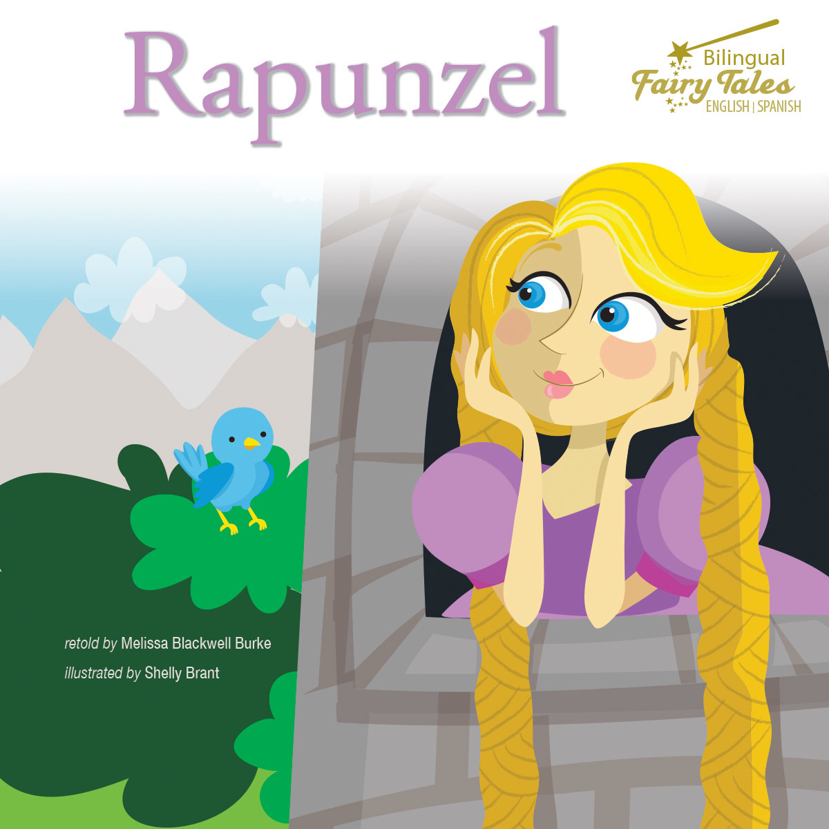 Rourke Educational Media Bilingual Fairy Tales Rapunzel Reader by ...