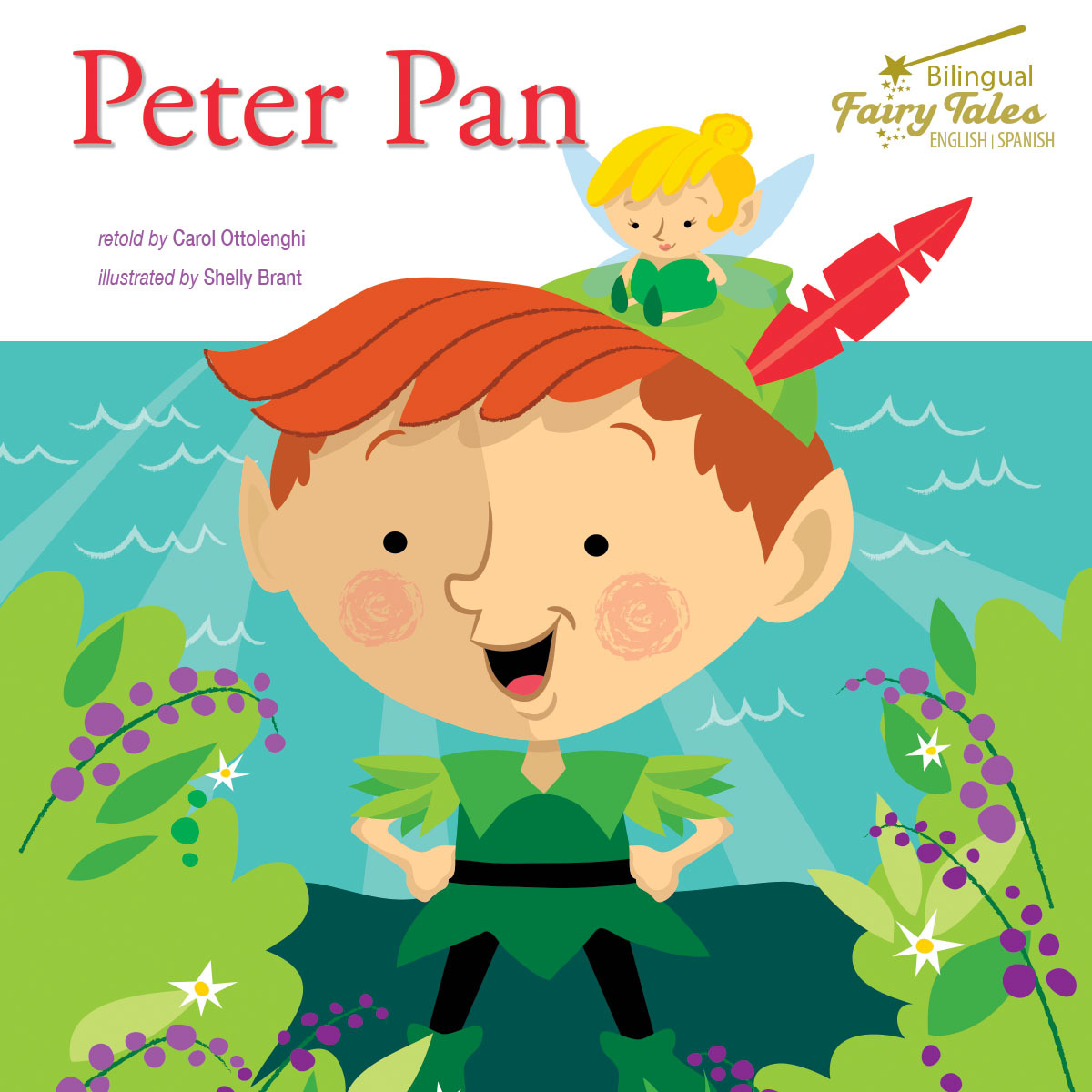 Rourke Educational Media Bilingual Fairy Tales Peter Pan Reader by ...